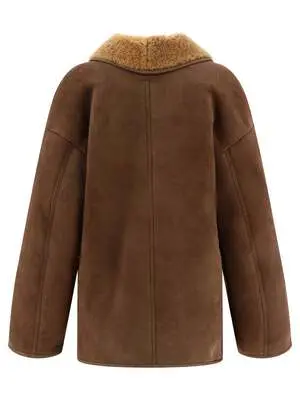 SALVATORE SANTORO Jacket With Shearling Inserts