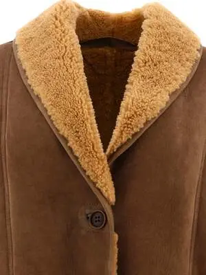 SALVATORE SANTORO Jacket With Shearling Inserts