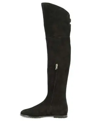 MAISON SKORPIOS Stefania Over-the-knee Boots - Black