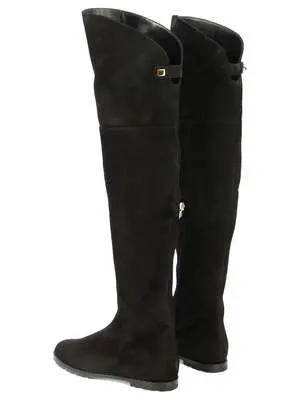 MAISON SKORPIOS Stefania Over-the-knee Boots - Black