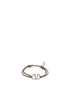 Valentino Garavani Vlogo Signature Bracelet - Brown