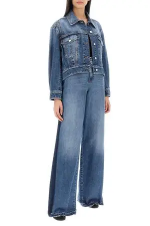 Alexander McQueen Denim Cocoon Jacket