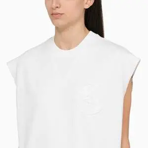 Stella McCartney Cotton Oversized Vest With Logo