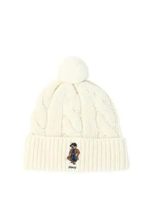 Polo Ralph Lauren Polo Bear Beanie White