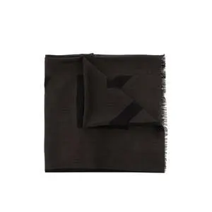 Givenchy Logo Scarf - Gray