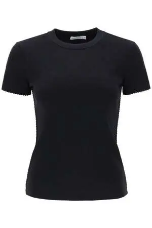 Saks Potts Uma T Shirt With Picot Details