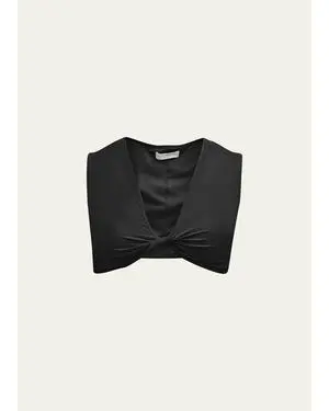 Ramy Brook Oliwia Bikini Top - Black