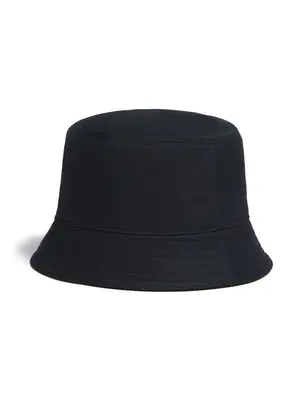 Marni Logo-embroidered Bucket Hat - Black