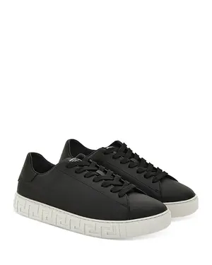 Versace Criss-cross Sneakers For Men