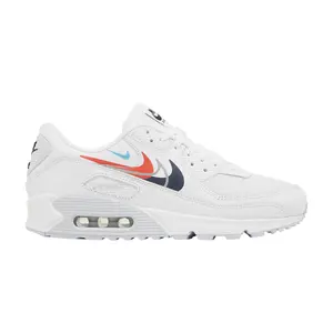 Nike Air Max 90 Multi Swoosh - White