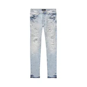 PURPLE BRAND Low Rise Skinny Jeans - Blue