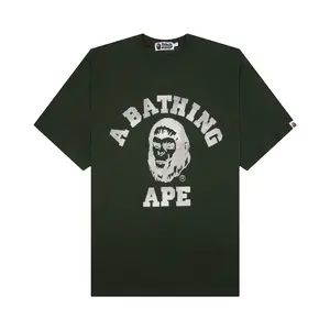 A BATHING APE College Graphic T-shirt - Green