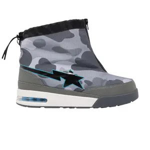 A BATHING APE Honeycomb Camo Zip Roadsta - Grey