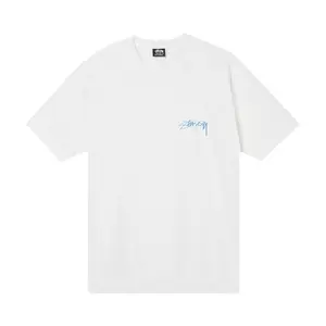 StÜssy Statue Pigment Dyed Tee 'natural - White