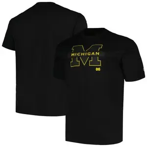 Profile Michigan Wolverines Big & Tall Pop T-shirt