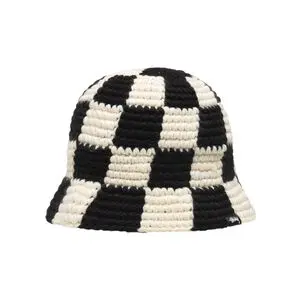 StÜssy Checker Knit Bucket Hat - Multicolor