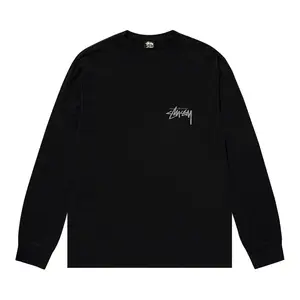 StÜssy Landin Long-sleeve Tee - Black