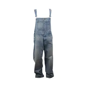 Amiri Topstitch Overalls