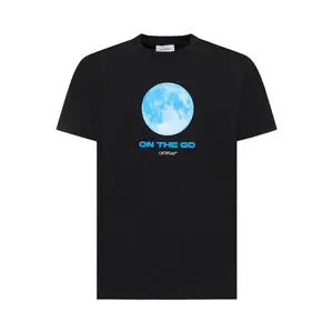 Off-White Onthego Moon Slim Short-sleeve Tee /multicolor - Black