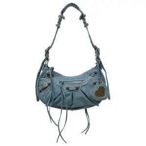 Balenciaga Le Cagole Small Shoulder Bag - Blue