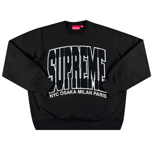 Supreme Printed Sweatshirts Hoodies For Men