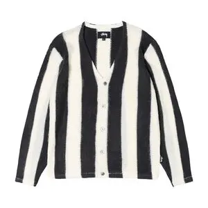StÜssy Stripe Brushed Cardigan - Multicolor