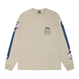 StÜssy Wrench Long-sleeve Tee - Tan
