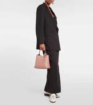 TOD'S Apa Mini Leather Tote Bag