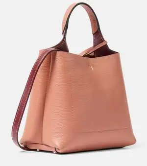 TOD'S Apa Mini Leather Tote Bag