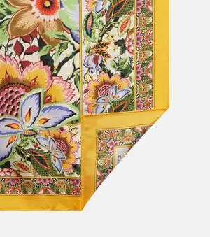 Etro Printed Silk Scarf