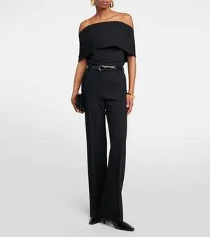 TOTEME High-rise Flared Pants