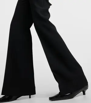 TOTEME High-rise Flared Pants