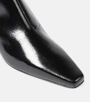 TOTEME The Slim Leather Ankle Boots