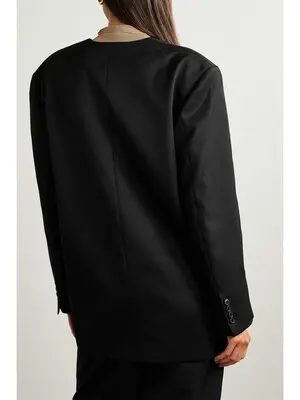 NILI LOTAN Colombe Wool-twill Blazer