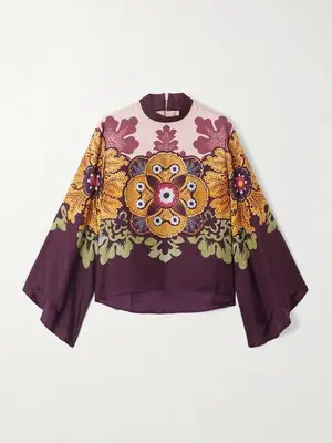 La Doublej Mock Neck Tops