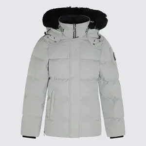 Moose Knuckles MOOSE KNUCKLES NAVY PUFFER DOWN JACKET - Blue