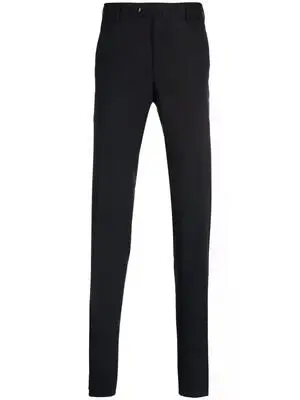 PT TORINO Tailored Straight-leg Trousers - Blue