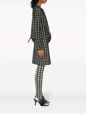 Burberry Houndstooth Mini Skirt