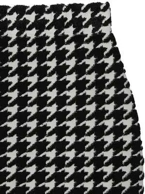 Burberry Houndstooth Mini Skirt