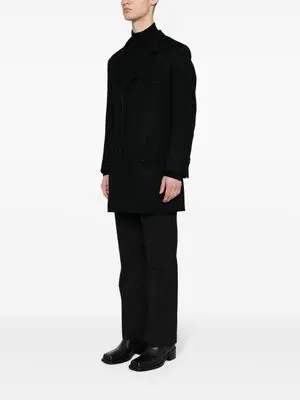 Yohji Yamamoto Felted Wool Coat