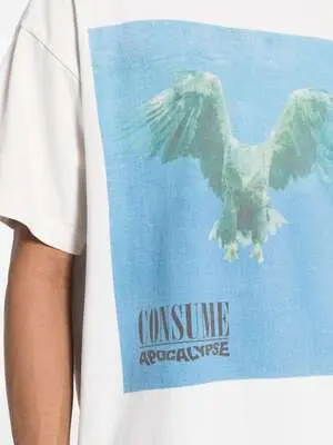 SAINT MXXXXXX Consume Graphic-print Cotton T-shirt