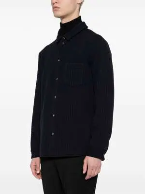 Giorgio Armani Quilted Press-stud Shirt