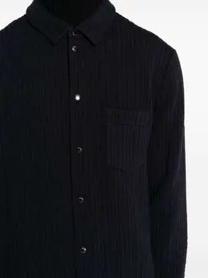 Giorgio Armani Quilted Press-stud Shirt
