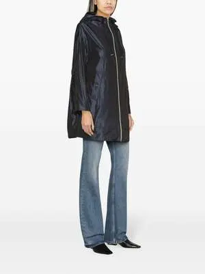 Herno Iridescent Effect Hooded Parka - Blue