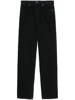 AGOLDE 90's Pinch Waist Straight-leg Jeans - Black
