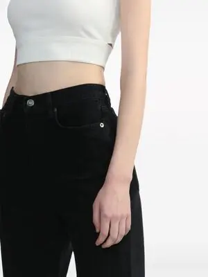AGOLDE 90's Pinch Waist Straight-leg Jeans - Black