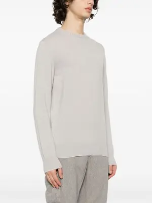 Eleventy Crew Neck Jumper - Green