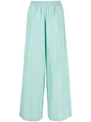 FORTE_FORTE High-waisted Wide-leg Trousers