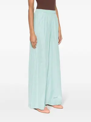 FORTE_FORTE High-waisted Wide-leg Trousers