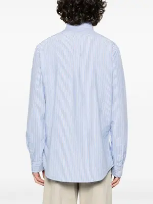 Polo Ralph Lauren Striped Cotton Shirt - Blue